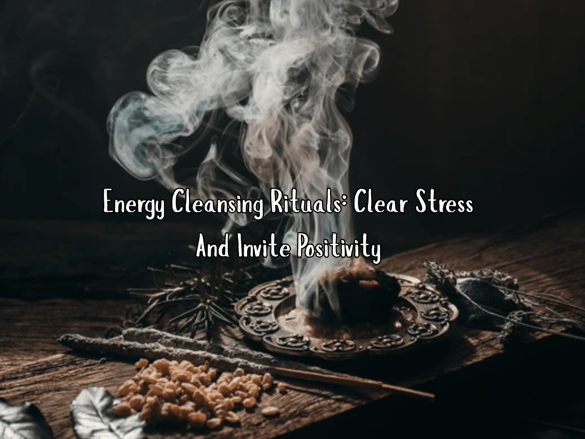 Energy Cleansing Rituals: Clear Stress And Invite Positivity – Buddha ...