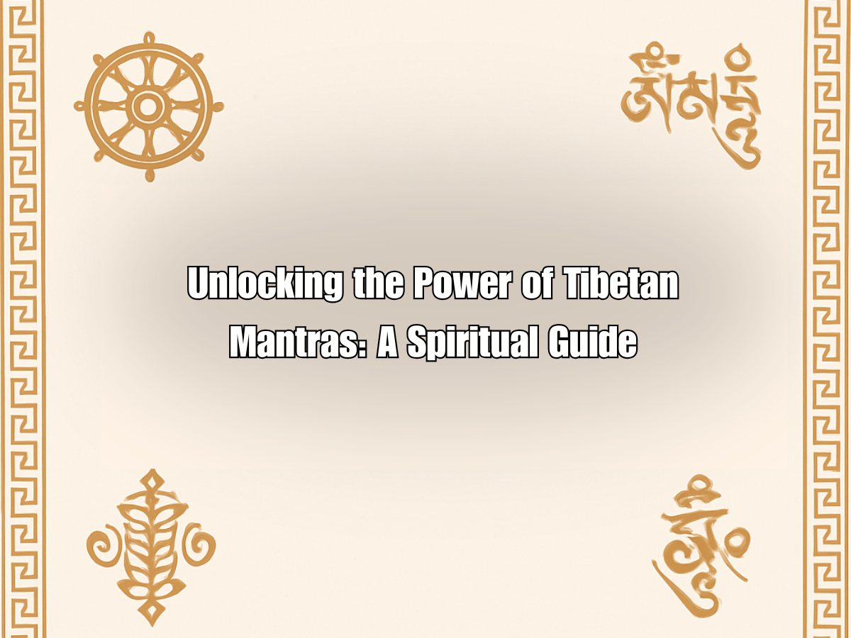 Unlocking the Power of Tibetan Mantras: A Spiritual Guide – Buddha ...
