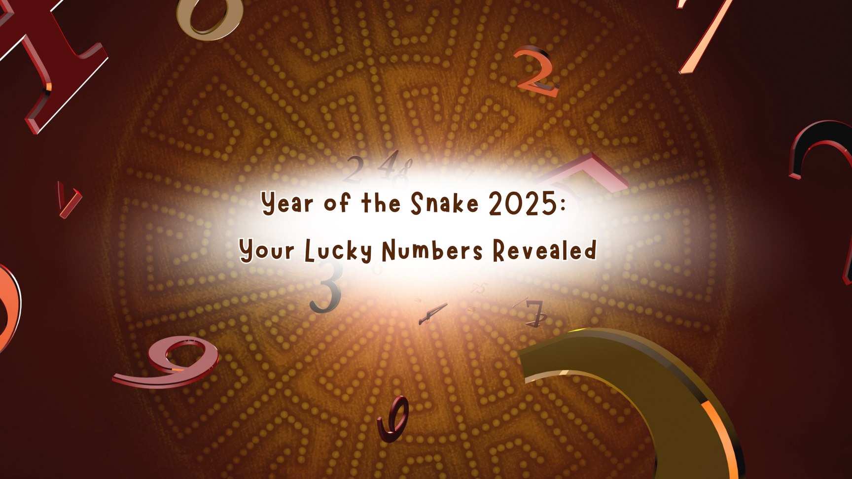 Year of the Snake 2025: Your Lucky Numbers Revealed – Buddha Power Store