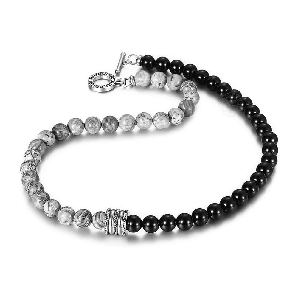 Double Root & Solar Plexus Chakra Healing Stones Clasp Necklace ...