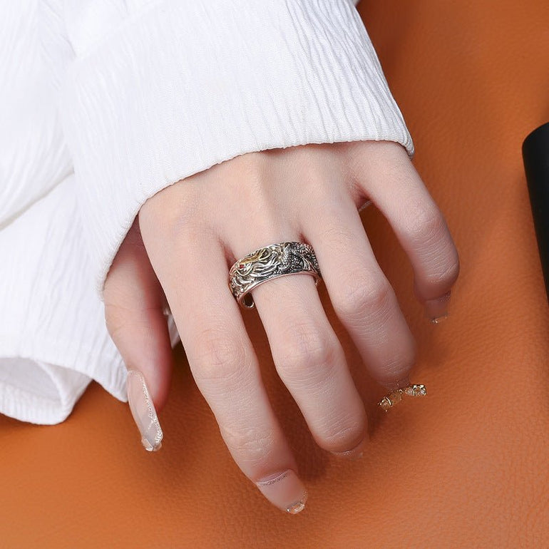 Feng Shui Dragon Fortune Ring - Buddha Power Store