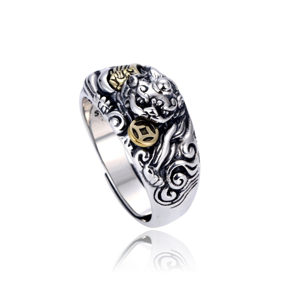 Fortune Beast Pixiu Wealth Ring - Buddha Power Store