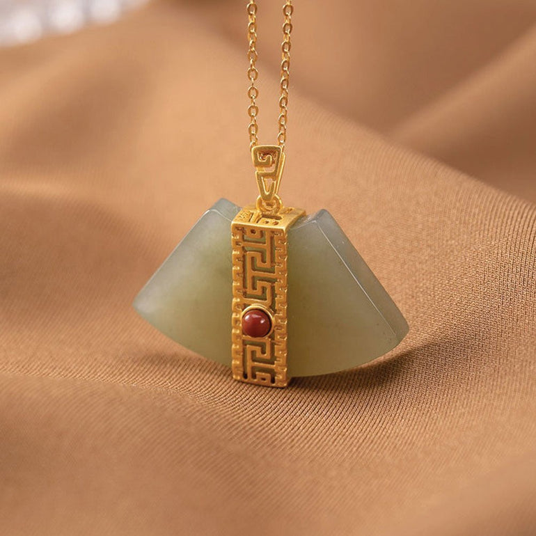 Love and Luck Jade Necklace - Buddha Power Store