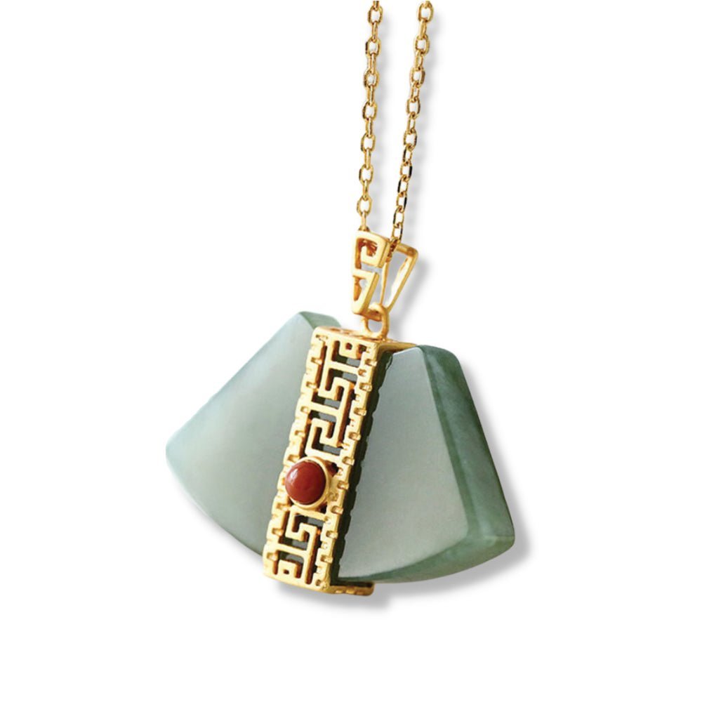 Love and Luck Jade Necklace - Buddha Power Store
