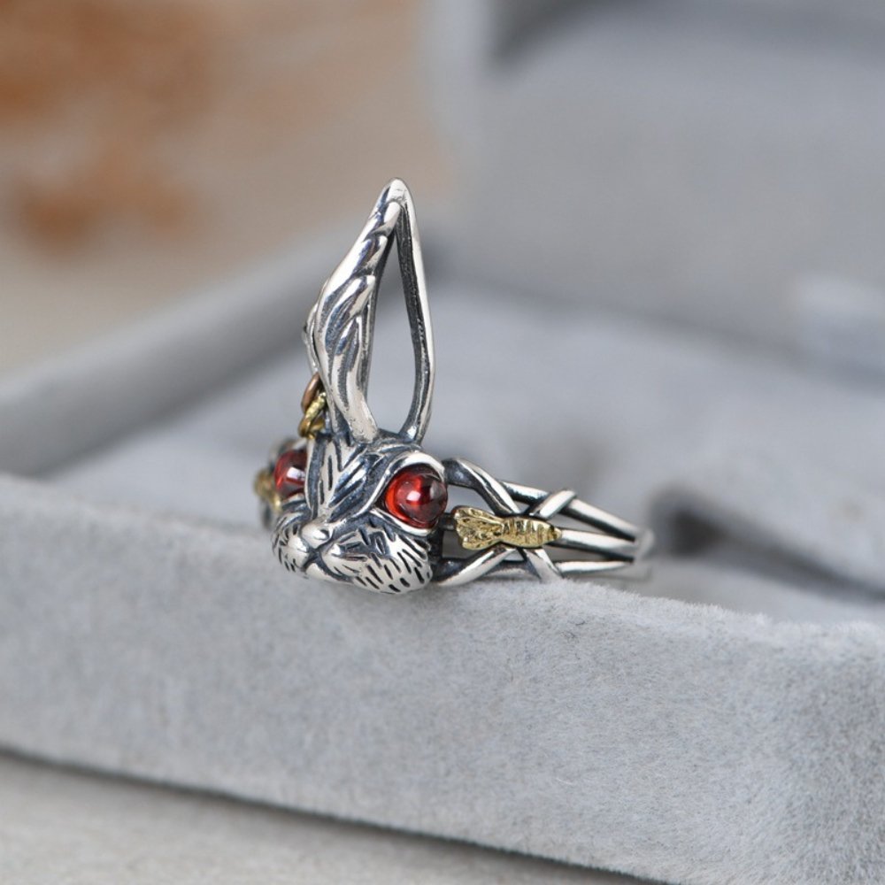 Lucky Charm Rabbit Ring - Buddha Power Store