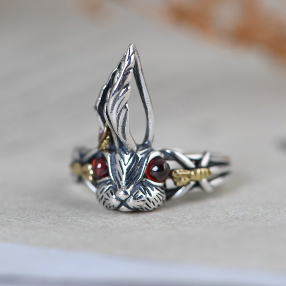 Lucky Charm Rabbit Ring - Buddha Power Store