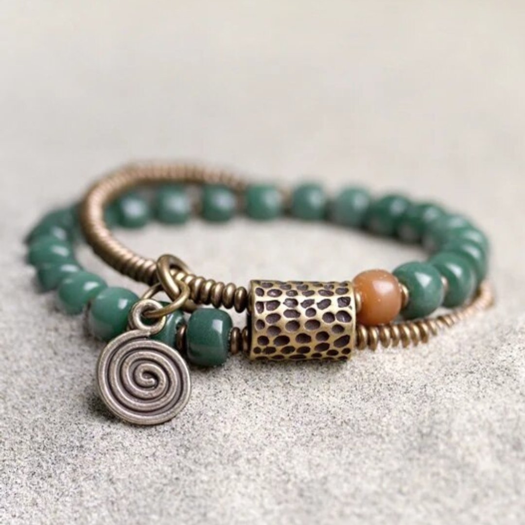 Natural Bodhi Seed Charm Bracelet - Buddha Power Store