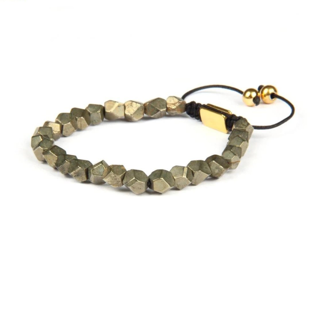 Natural Pyrite Healing Bracelet - Buddha Power Store