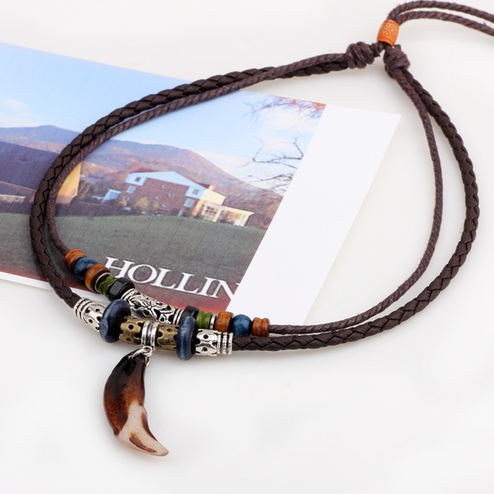 Wolf Tooth Protection Amulet - Buddha Power Store
