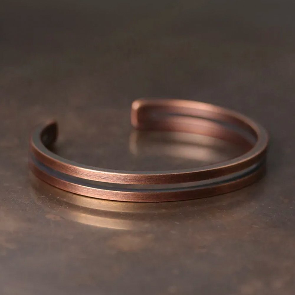Pure Copper Cuff Bangle - Buddha Power Store