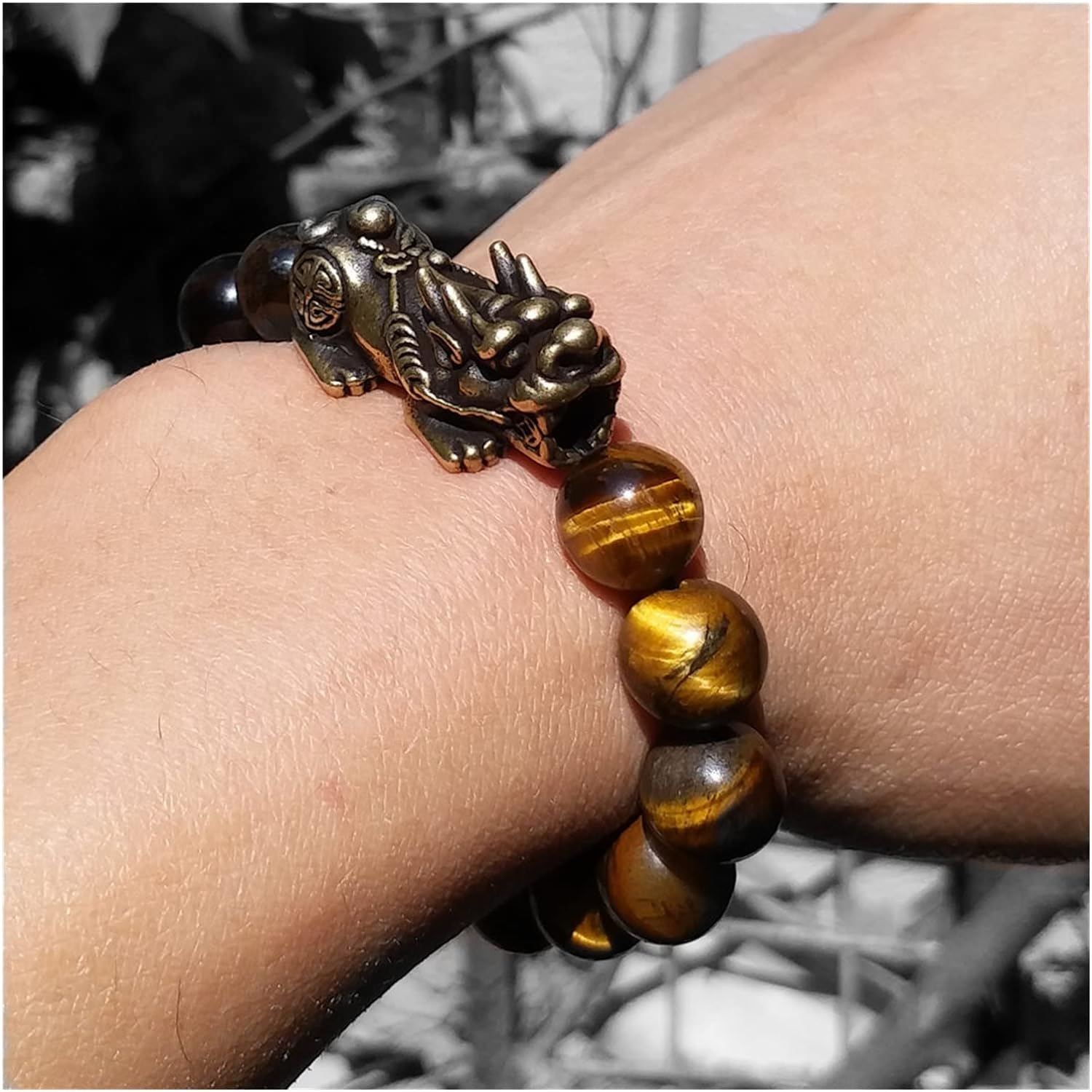 Tiger Eye Wealth and Good Luck Bracelet - Buddha Power Store