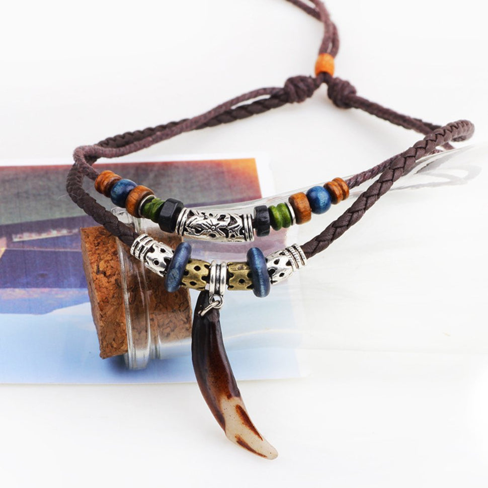 Wolf Tooth Protection Amulet - Buddha Power Store